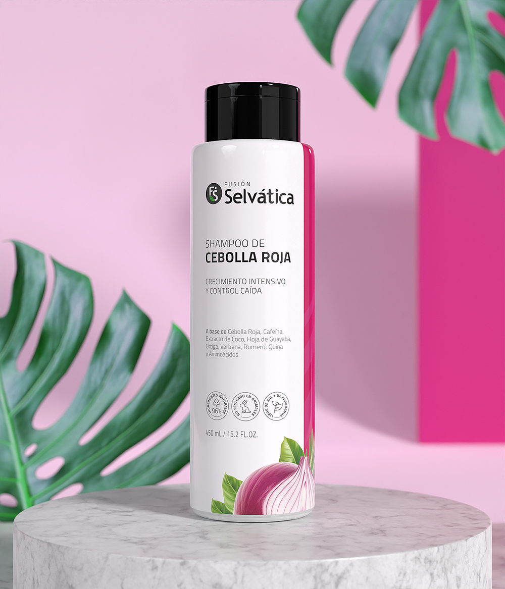 Shampoo de Cebolla Roja 450 ml
